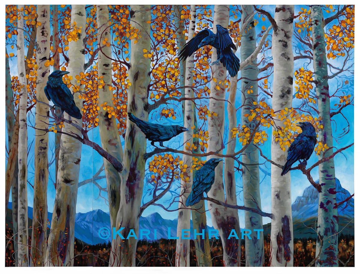 Roots and Wings Art Card – North End Gallery