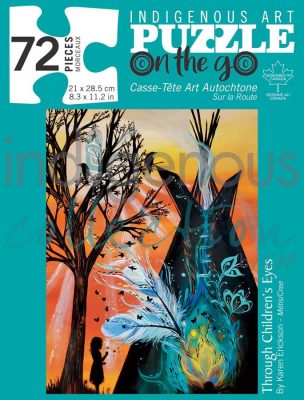 Indigenous Collection Puzzle - Karen Erickson - Children's Eyes (Small ...