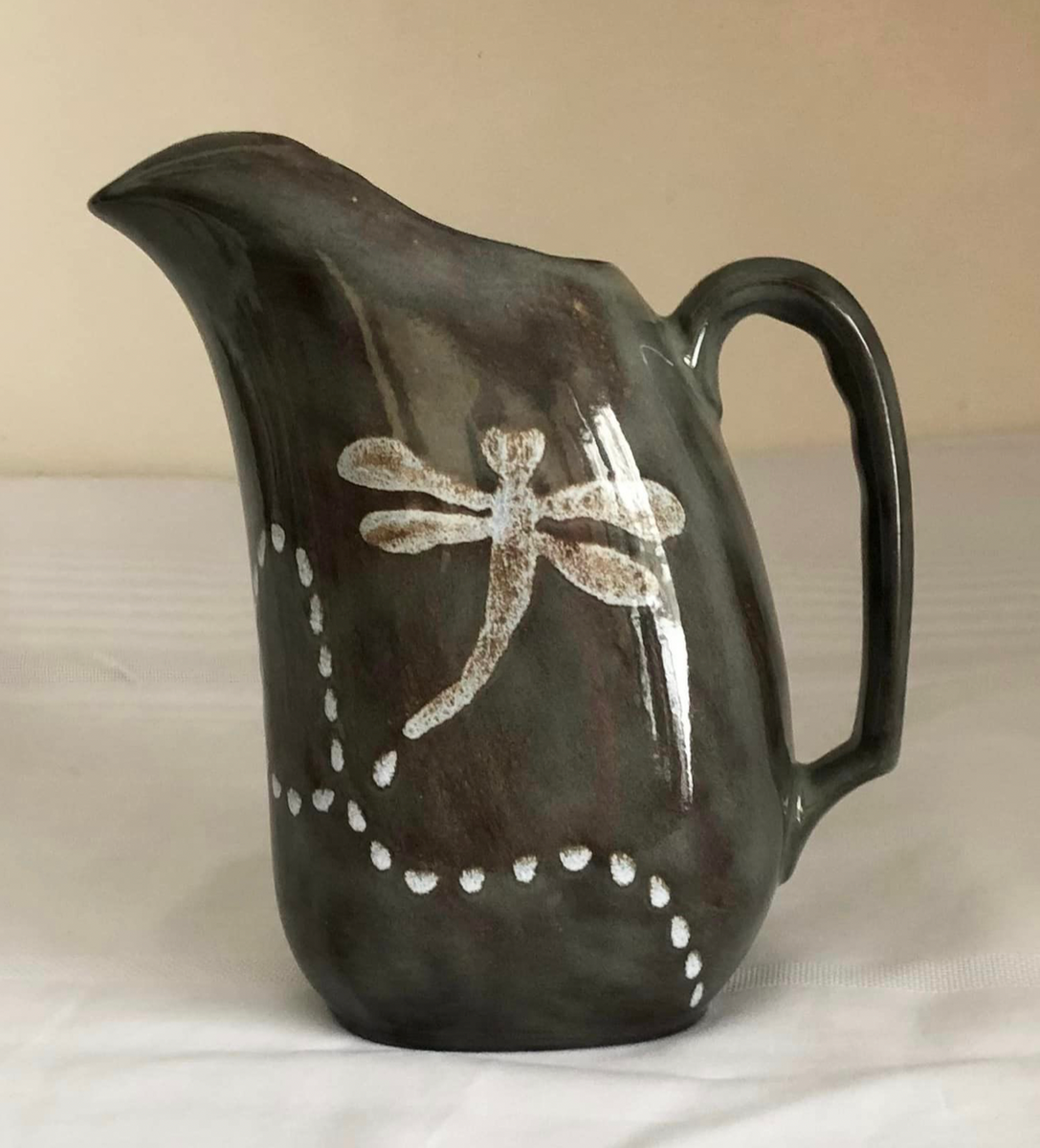 Dragonfly Pitcher Lg. – North End Gallery