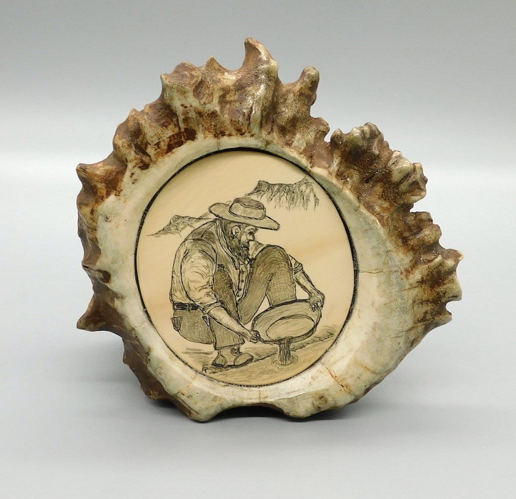 Paperweight - Gold Panner – North End Gallery