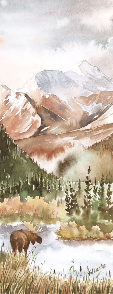 Moose Country 6.5x17 – North End Gallery