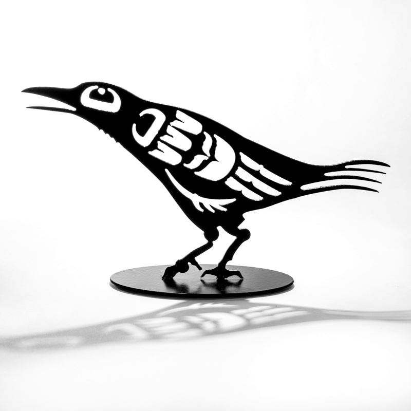 First Nations Crow Baby - Black – North End Gallery
