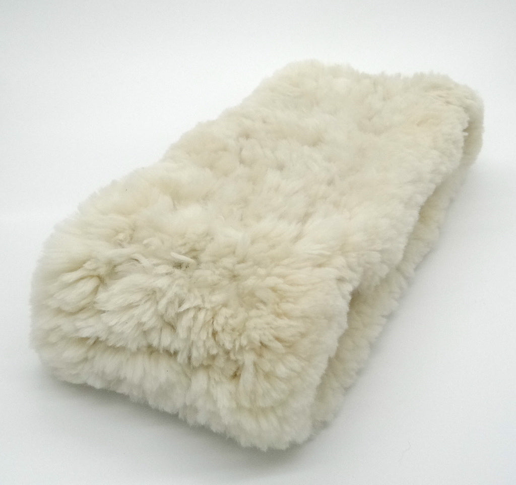 Beaver Fur Headband - Ivory – North End Gallery