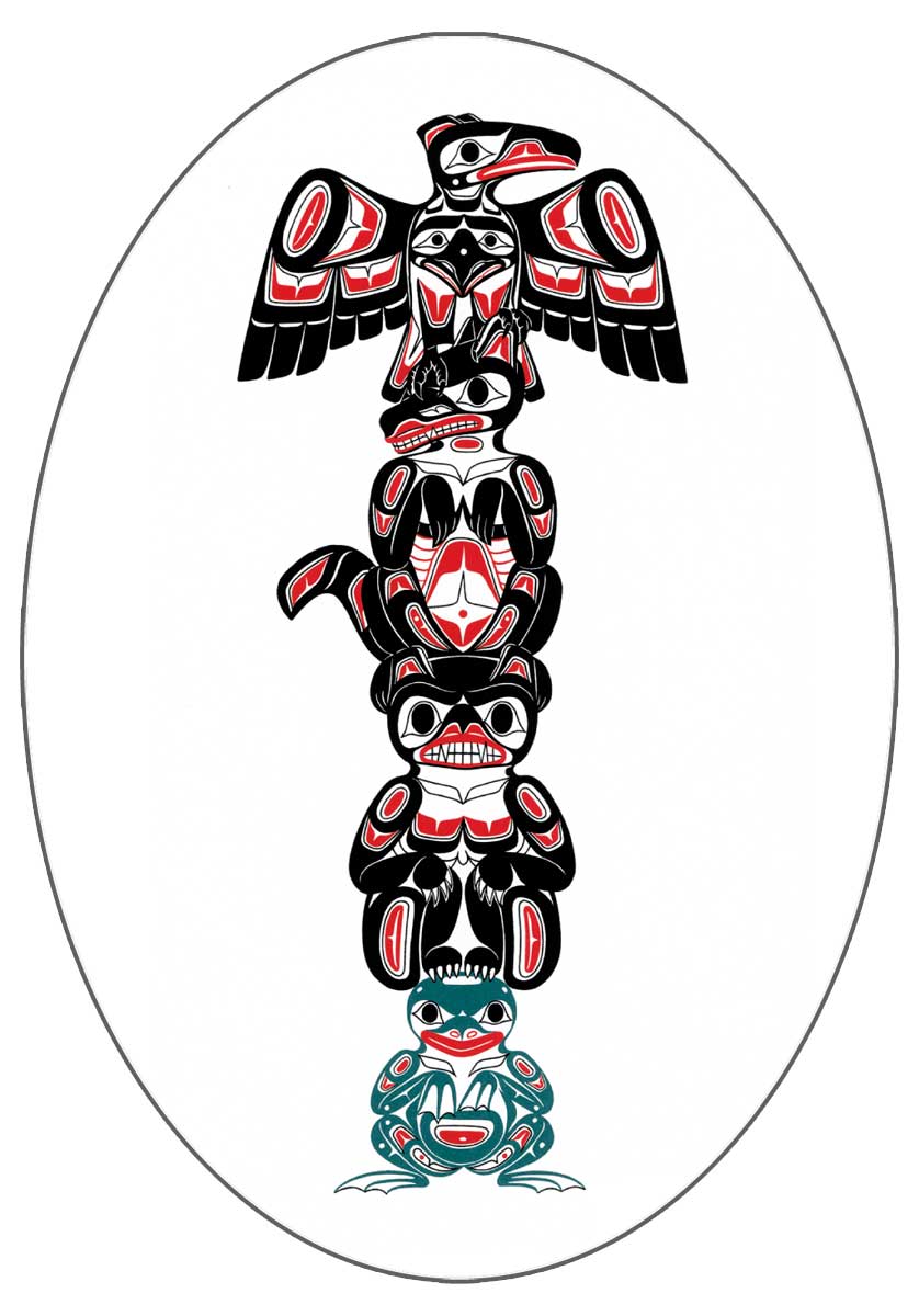 Totem - Sticker – North End Gallery